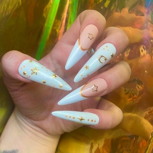 Pink Skeleton Bone Press on Nails Skeleton Bone Nails - Etsy