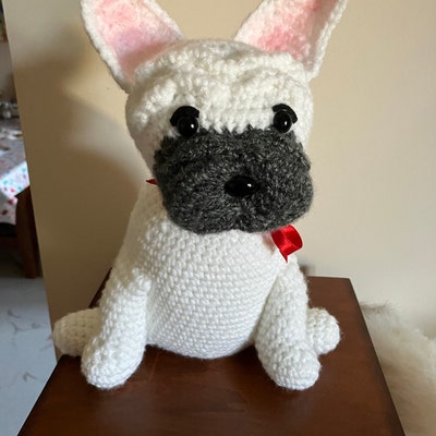 English Bulldog Crochet Pattern, Puppy Bulldog Dog Amigurumi Pattern ...