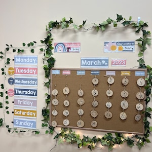 Boho Rainbow Classroom Decor Bundle Modern Classroom Decor Bundle ...