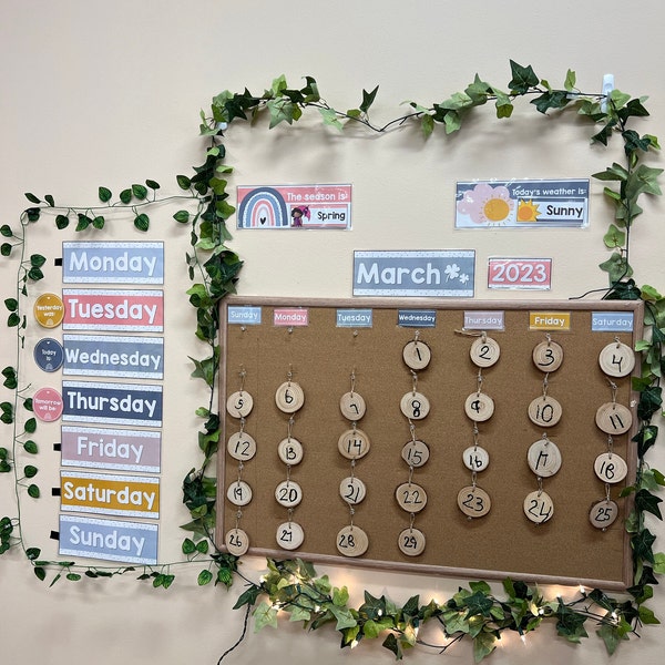 Boho Rainbow Classroom Decor Bundle | Modern Classroom Decor Bundle ...