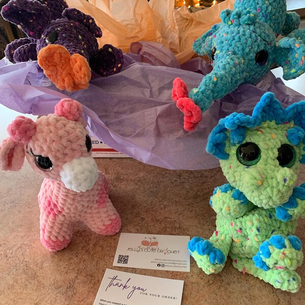 Sapphire the Seal Made to Order Custom Handmade Stuffed Animal Plush ...