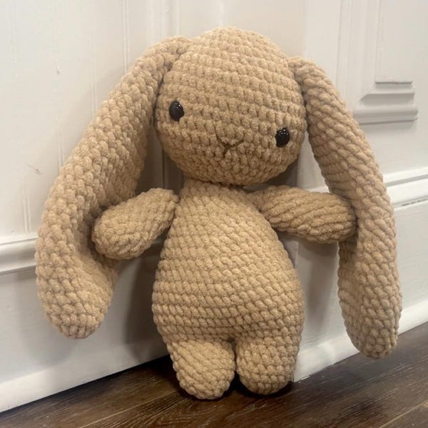 DIGITAL PATTERN: Chonky Bunny Crochet Plushie - Etsy