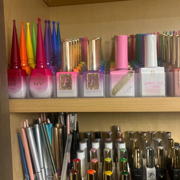 Redken Shades EQ Wall Mount Hair Color Organizer - Heavy Duty Bottle ...