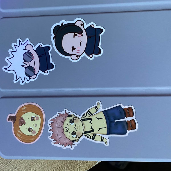 Scrunkly Satosugu Stickers - Etsy