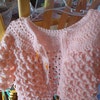 Digital PDF Crochet Pattern: Bean Stitch Crochet Baby Cardigan Sweater ...