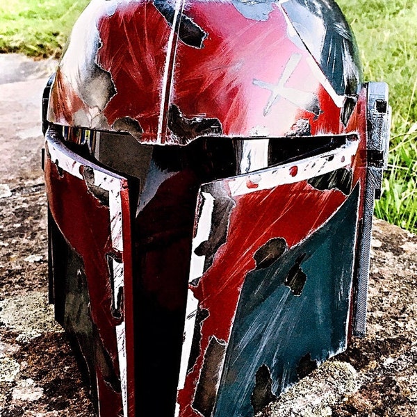 The Guardian: 3D Printable Helmet Inspired by the Mandalorian - Etsy