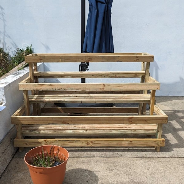 5-gallon Bucket DIY Garden Stand (6 Buckets) | PDF Download - Etsy