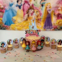 Print and Cut Mini on Cake Topper and 12 Cake Topper Instant Download ...