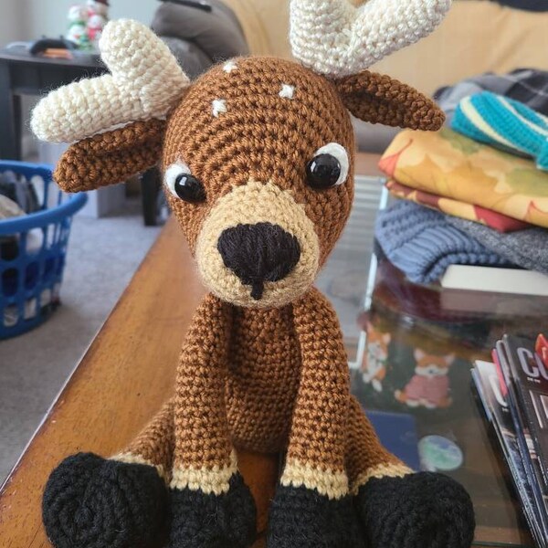 Elliot the Deer Crochet PDF PATTERN ONLY - Etsy