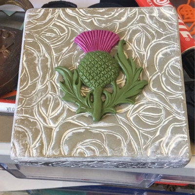 Thistle Silicone Mould mold 'scottish Thistle' by FPC Sugarcraft Resin ...