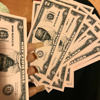 Pink Prop Custom Fake Money Cash Bills Bachelorette Party Birthday ...