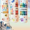 20 Oz Skinny Tumbler Rainbow Glitter Teacher Tumbler Big Heart to Teach ...