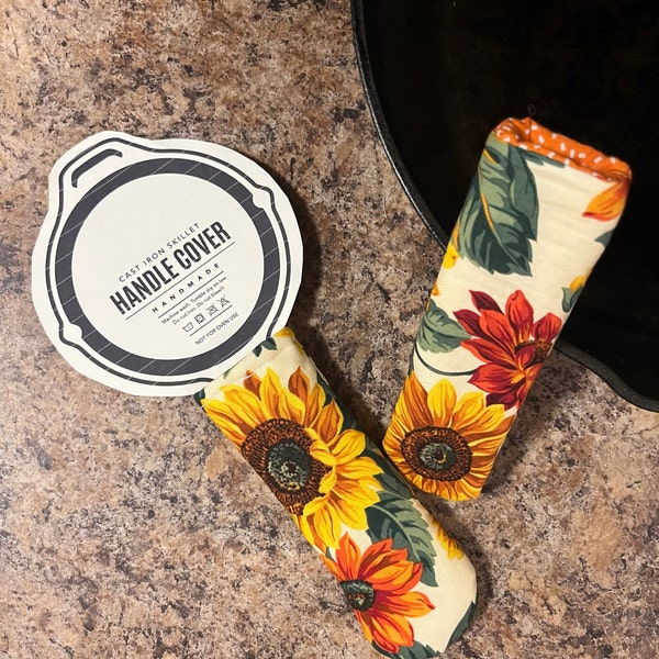 PRINTABLE Pan Handle Cover Tags - Digital PDF - Cast Iron Skillet ...