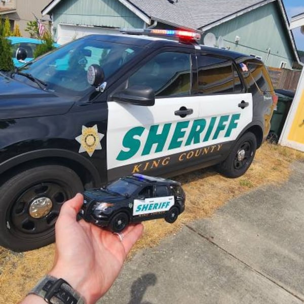 1/24 Scale King County Washington Sheriffs Dept Die-cast Ford Explorer ...