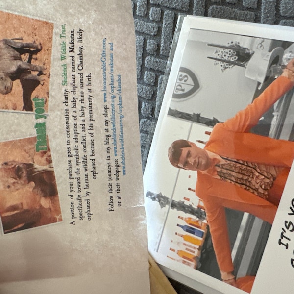 Psych Birthday Card Shawn and Gus, Funny TV Show, TV Detective, Card ...