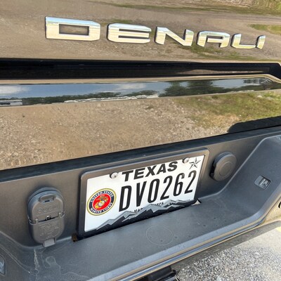 White Cap Mountain Plastic License Plate Frame - Etsy
