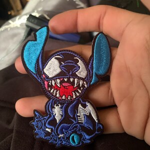 Stitchom Venom Stitch Hard Enamel Pin | Etsy