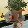 Amigurumi Hen Pattern Stupid Hen Crochet Tutorial, Printable Pdf, DIY ...