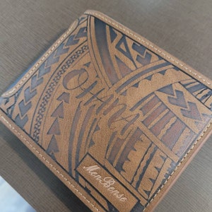Leather Wallets From Men Bense Laser Marked - Etsy