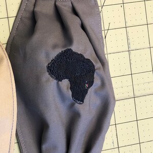 Black Lab Head Machine Embroidery Design - Etsy