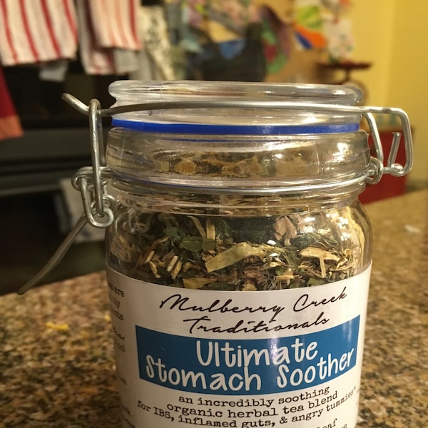 Ultimate Stomach Soother - Organic Loose-leaf Medicinal Herbal Tea (an ...
