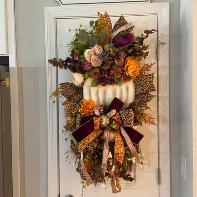 D. Stevens Raven Ribbon Gingham Check Ribbons, Fall Crow Ribbon, Crow ...