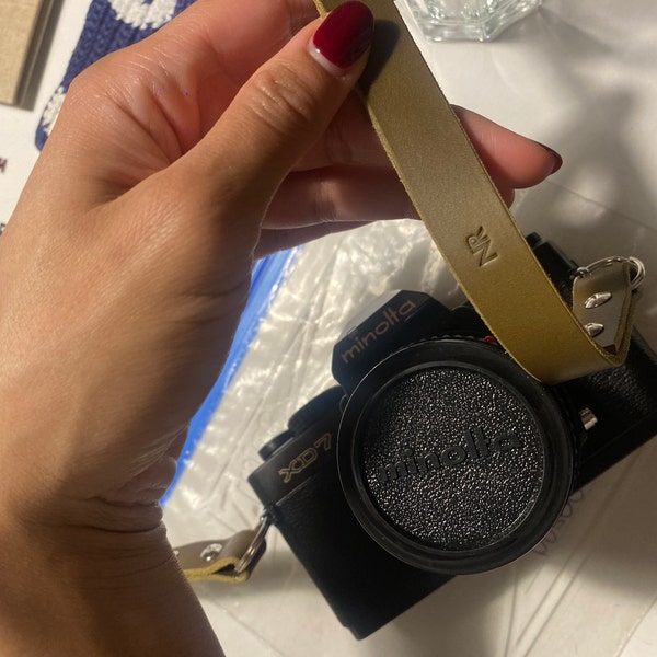 Adjustable Camera Leather Strap Handmade Genuine Leather Accessory - Etsy