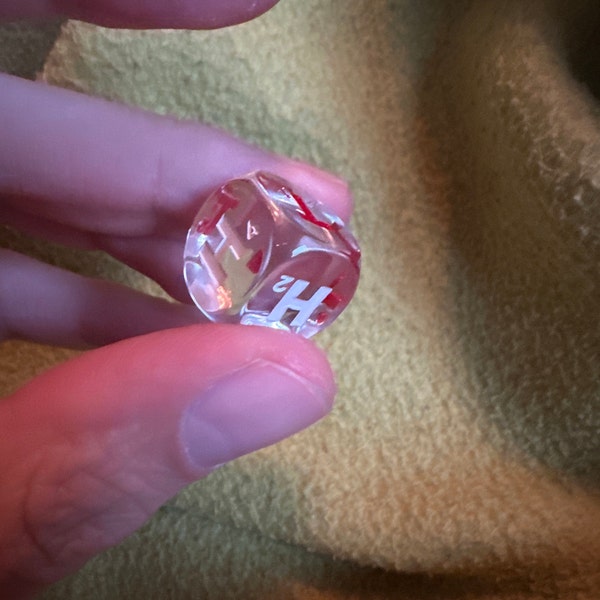 1x Gold Command Zone Metal Die 2, 4, 6, 8, 10 & 12 for Commander Tax ...