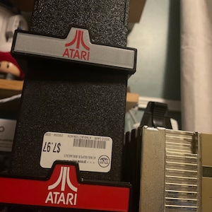 Atari 2600 Cartridge Organizer Storage Tray / Game Holder / Custom 3D ...