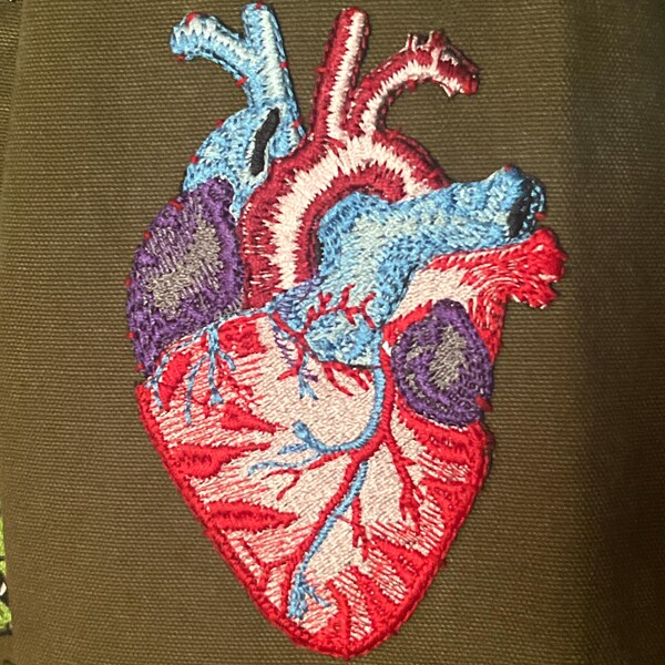 Spine Back Patch • Goth Patch • Patch Bone • Large Patch • Embroidered ...