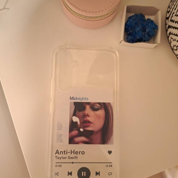 Custom Music Plaque Phone Case Music Player Song Cover for iPhone 17 ...