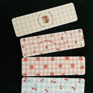 Dear Reader Bookmark Cute Minimal Bookmark Book Gift Pastel Bookmark ...