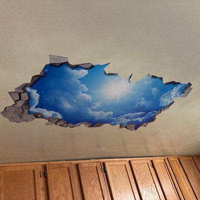 Ceiling Ceiling Decal Ceiling Decor Ceiling Decoration Ceiling Art ...