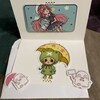 Mascot Chibi Vinyl Stickers clear - Etsy