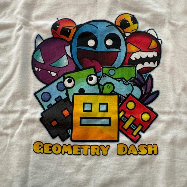 Kids Geometry Dash Hoodie - Etsy