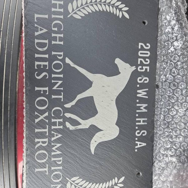 Livestock Showmanship Award, Engraved Leather Award, Livestock Award ...