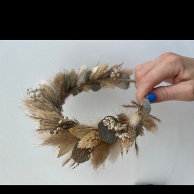 Dried Floral Bump Sash Custom Made - Etsy