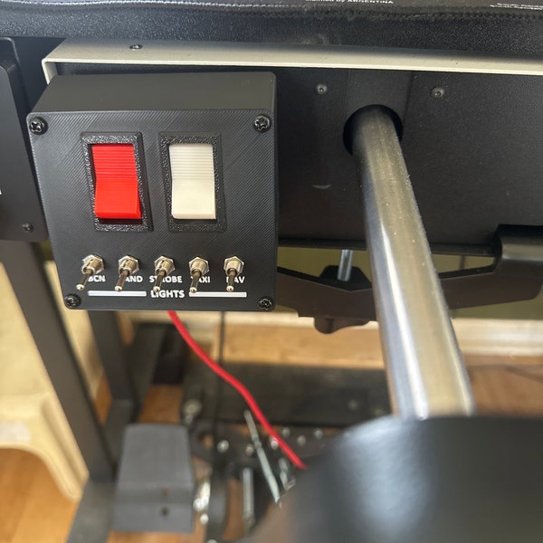 GA Switch Panel Module - Flight Simulator - Home Cockpit Panels - Etsy
