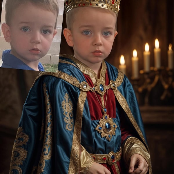 Custom Royal Family Portrait From Photo, Photo Editing, Renaissance ...