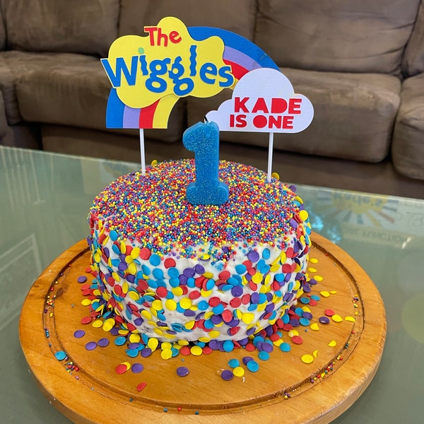 THE WIGGLES Cake Topper - Emma - Wiggles Theme - Party - Birthday ...