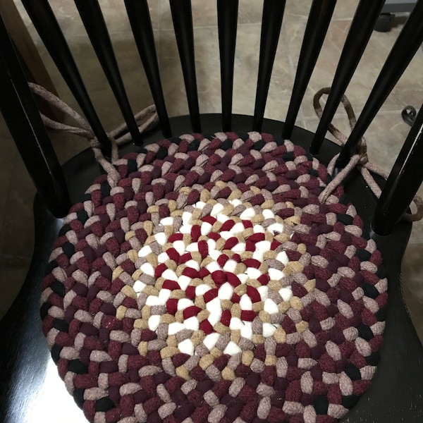 Custom Order Hit or Miss Pattern Oval Braided Wool Rug - Etsy