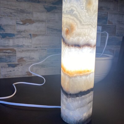 Black Marble End Table Luxurious Handmade Italian Marble 20 Tall - Etsy