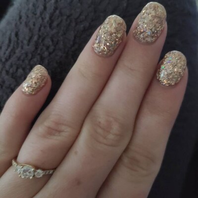 Cookie Dip Powder, Dip Powder for Nails, Gold Dip Powder, Acrylic Dip ...