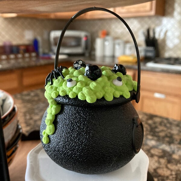 Fake Witches Brew ,fake Halloween Cupcakes, Faux Halloween Cupcakes ...