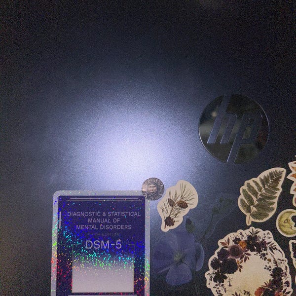 DSM Psychology Glitter Sticker, Psychiatry, Phd, Psyd, Psych Nurse Gift ...