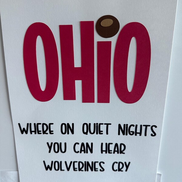 Ohio Script Buckeye State Logo, Design for Crafting, Cricut, Silhouette ...