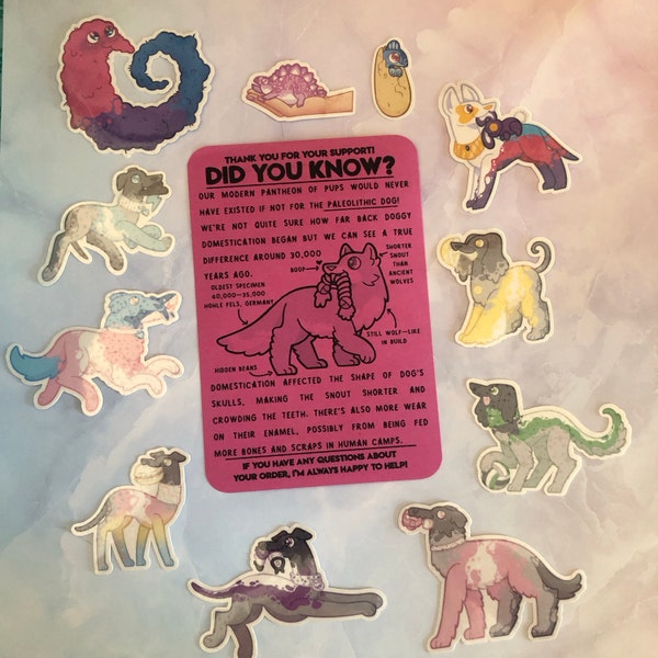 Demiromantic Pride Stickers! - Shark, Dog, Cat, Dinosaur Designs ...