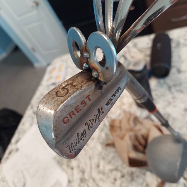 Golf Gift, Metal Driver/iron Bird, Garden Sculpture, Yard Art, Gift for ...