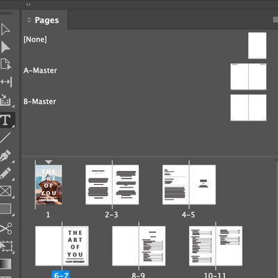 Full Book/novel Indesign Template - Etsy