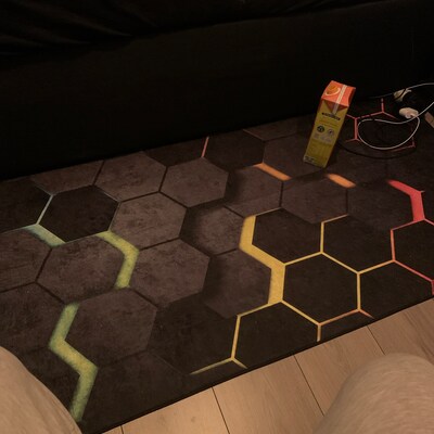 Gamer Rug, Game Rug, Gaming Rug, Play Room Rug, Colorful Rug, Home ...